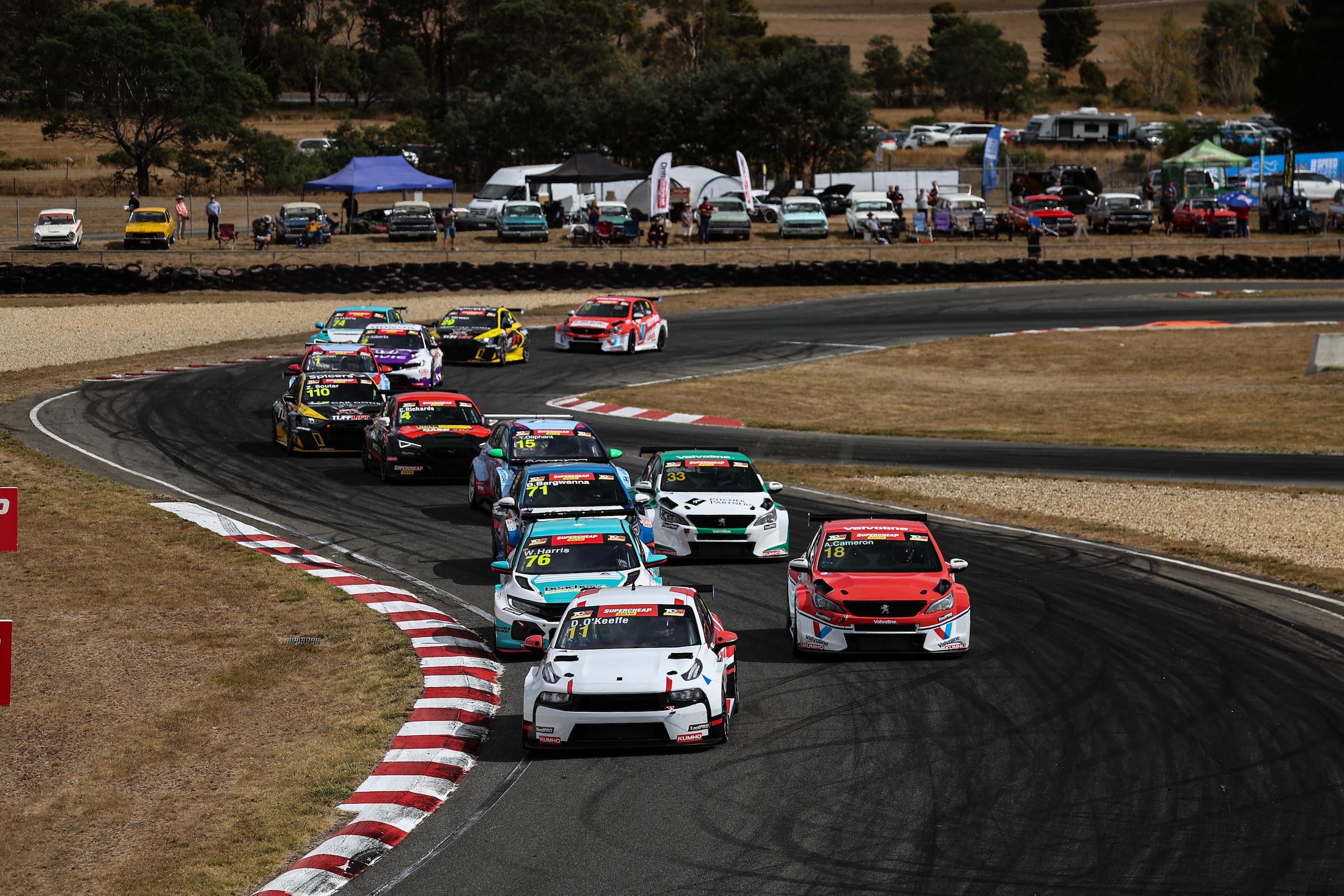 O’Keeffe Fends off the Field in Tasmania to Win in Reverse Grid Race ...